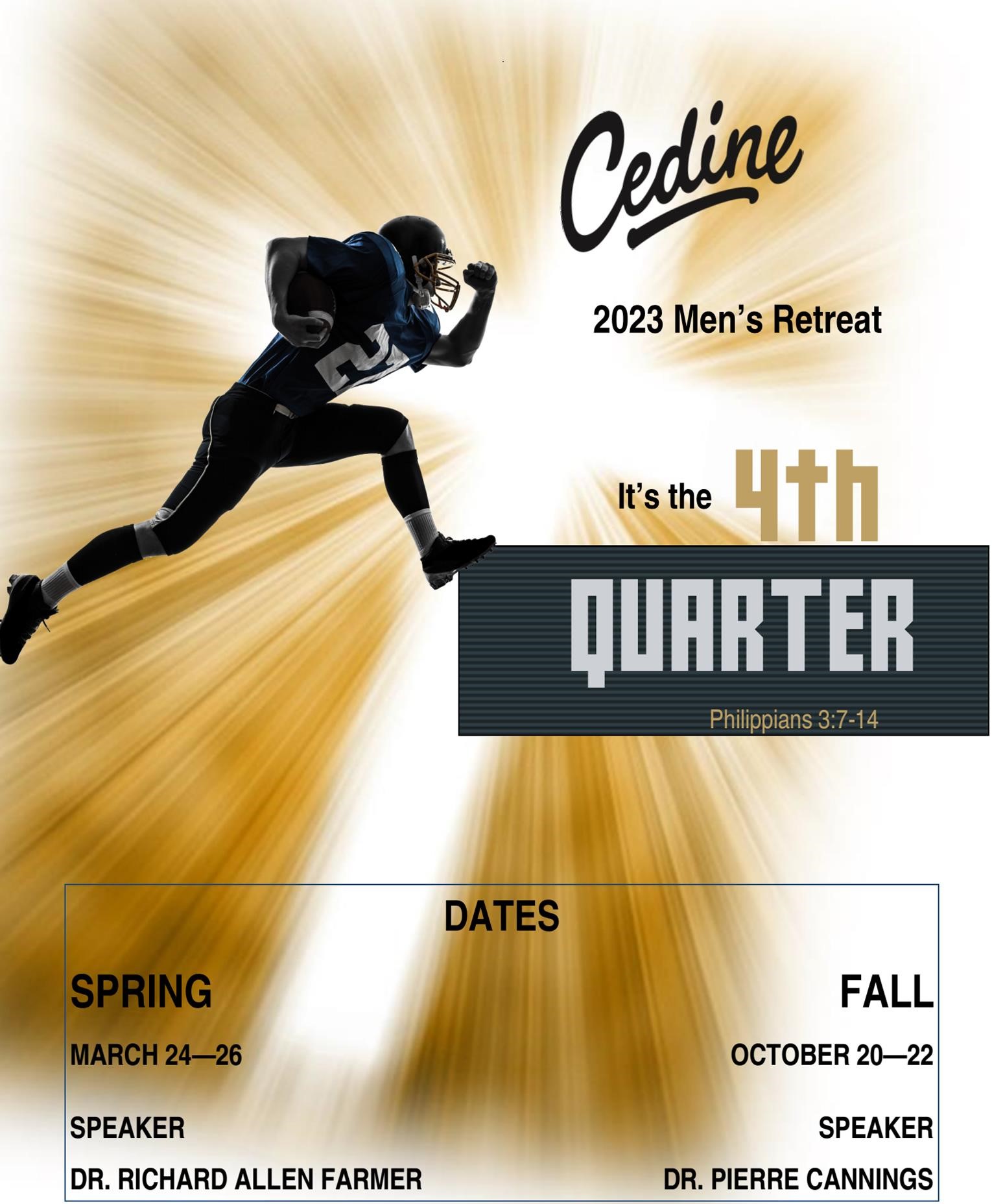 Men’s Retreat – Cedine Ministries