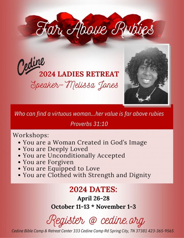 Ladies Retreats – Cedine Ministries